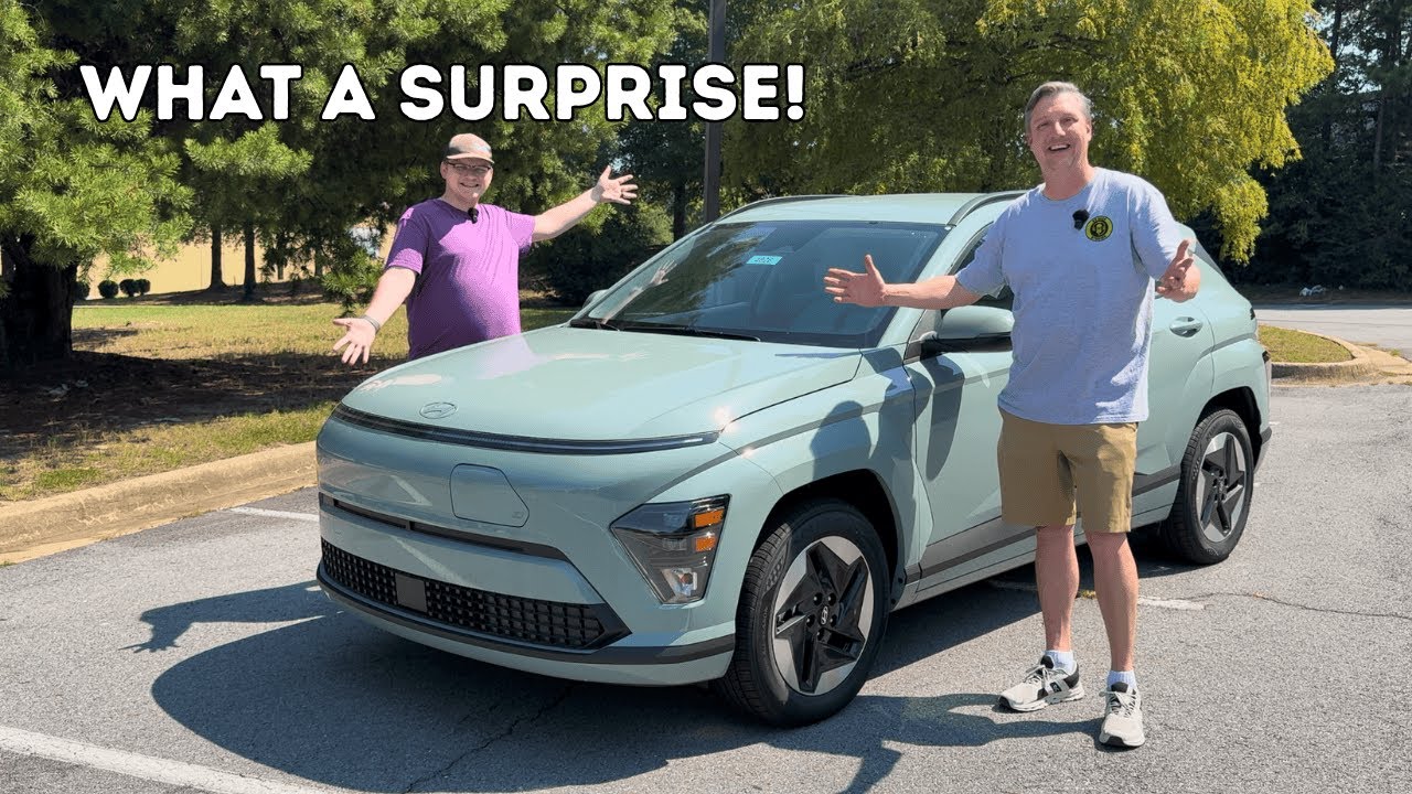 What a PLEASANT Surprise! 2025 Hyundai Kona Electric First Drive and ...
