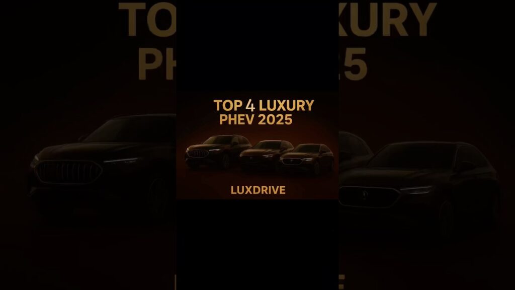 Best Luxury Hybrid SUVs (PHEV) 2025 - EVSHIFT