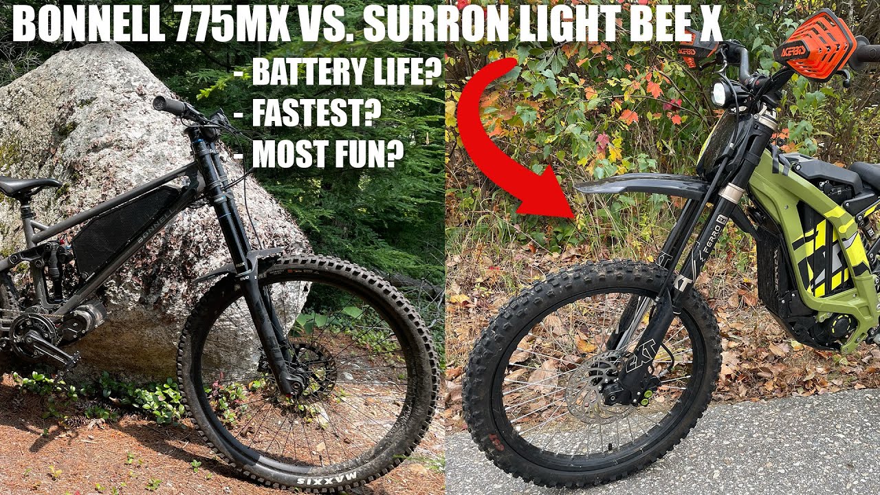 Bonnell 775 MX Vs. Surron Light Bee X - EVSHIFT