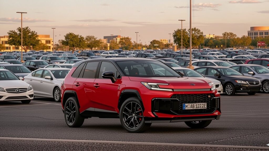 2026 Toyota RAV4 PHEV GR Sport Plug-in-Hybrid in Supersonic Red - EVSHIFT