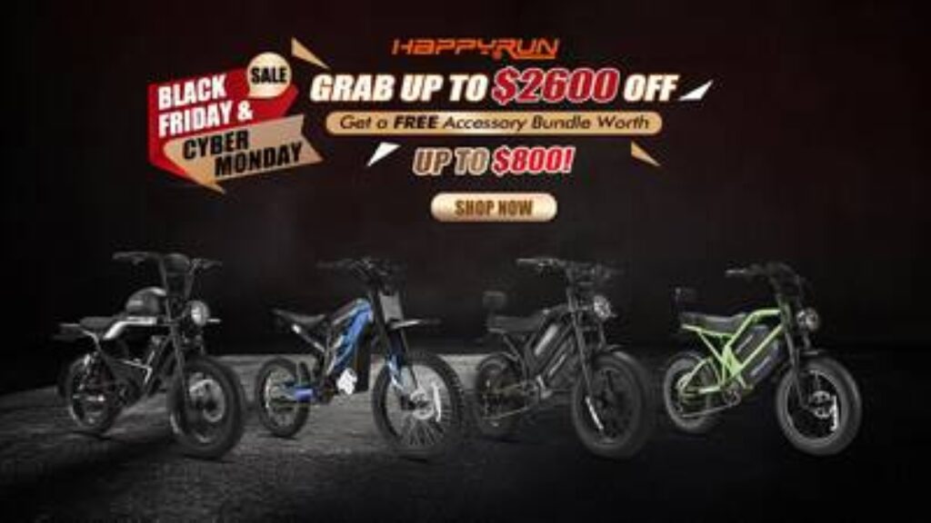 Happyrun Ebike Launches Black Friday 2025 Deals on High-Performance E ...