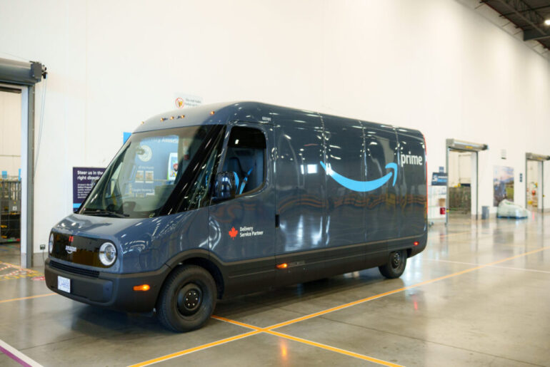 Amazon launches fleet of electric delivery vans in Canada - EVSHIFT