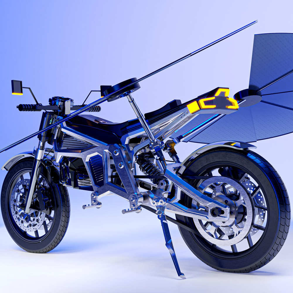 the world’s first self-charging solar motorcycle breaks free from the ...