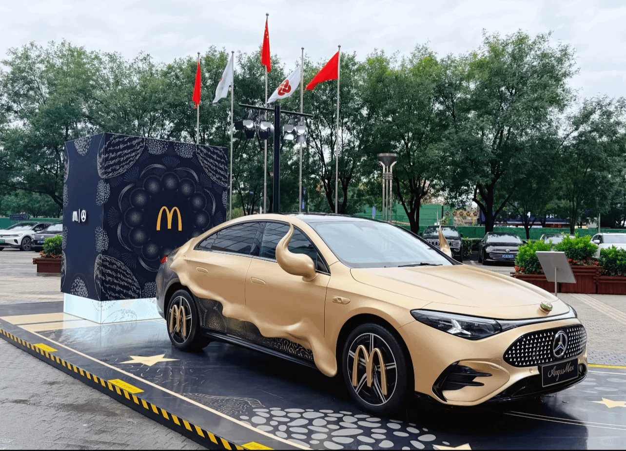This Official Mercedes Benz and McDonalds Collab CLA, the Official Car ...