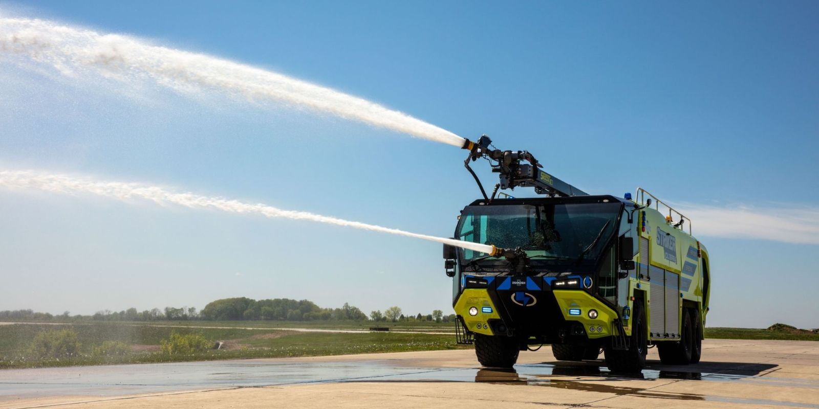 DFW deploys SIX new Striker Volterra Electric ARFF 6x6 fire trucks ...