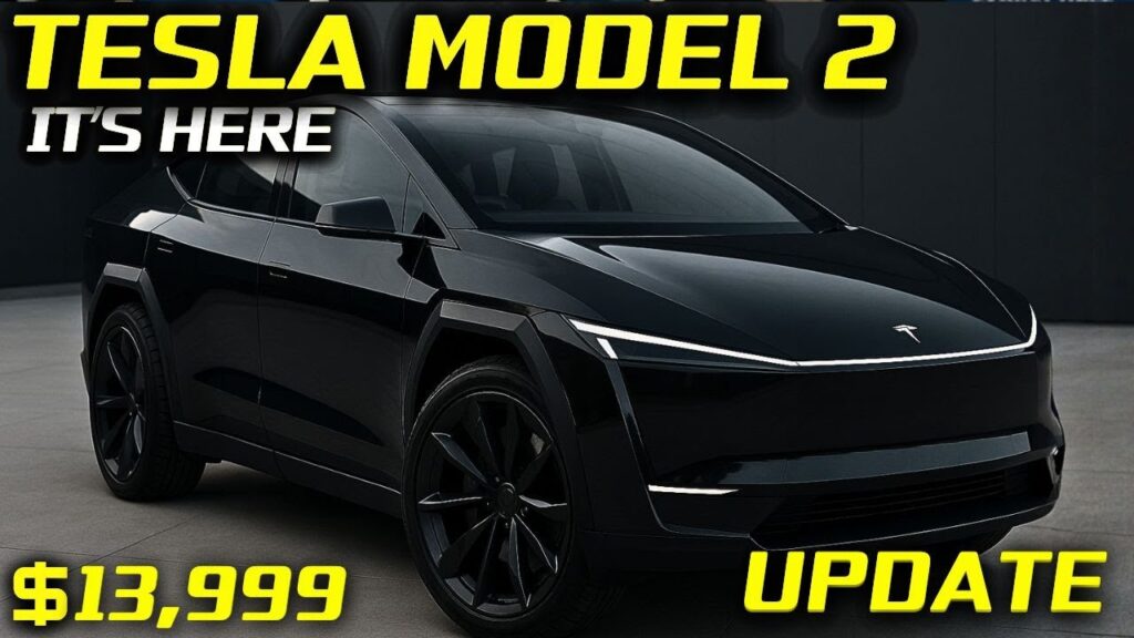 NEW 2026 Tesla Model 2 Senior Revealed $14K: 6,500-t Gigacast, AL-ION ...