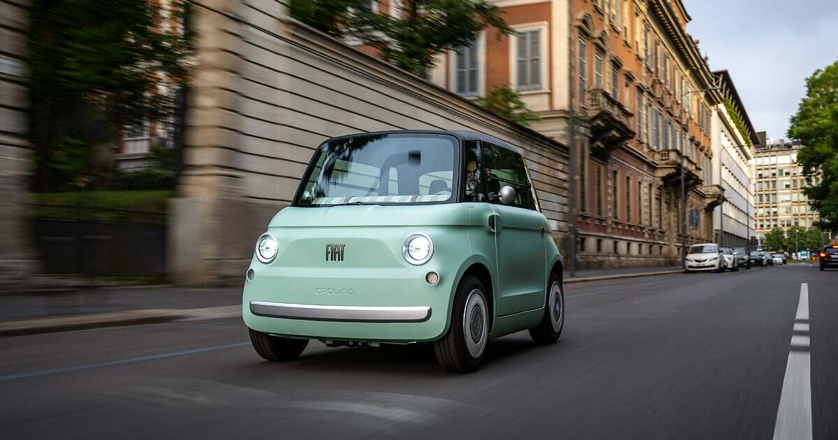 Fiat’s 8-horsepower, 28 mph adorable mini car is coming to the USA ...