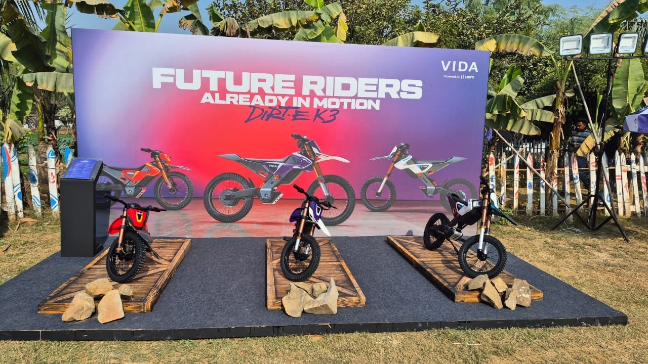 Vida Dirt.E K3 launched, a size-adaptive electric off-roader for kids ...