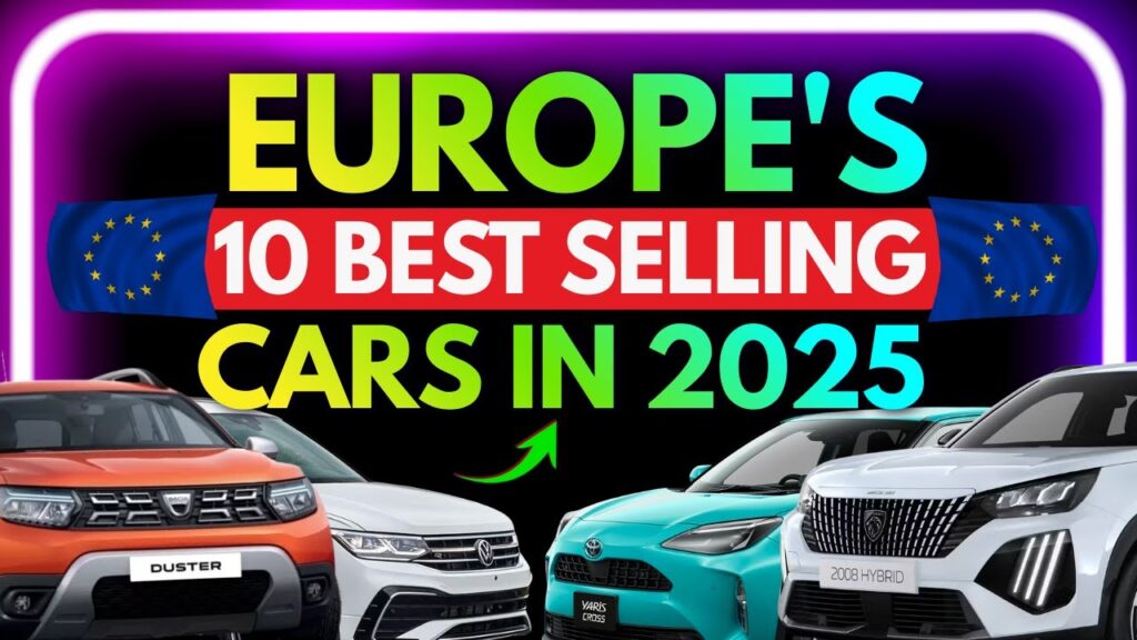 Top 10 Best Selling Cars in Europe in 2025 - Tesla Falls, But Still No ...