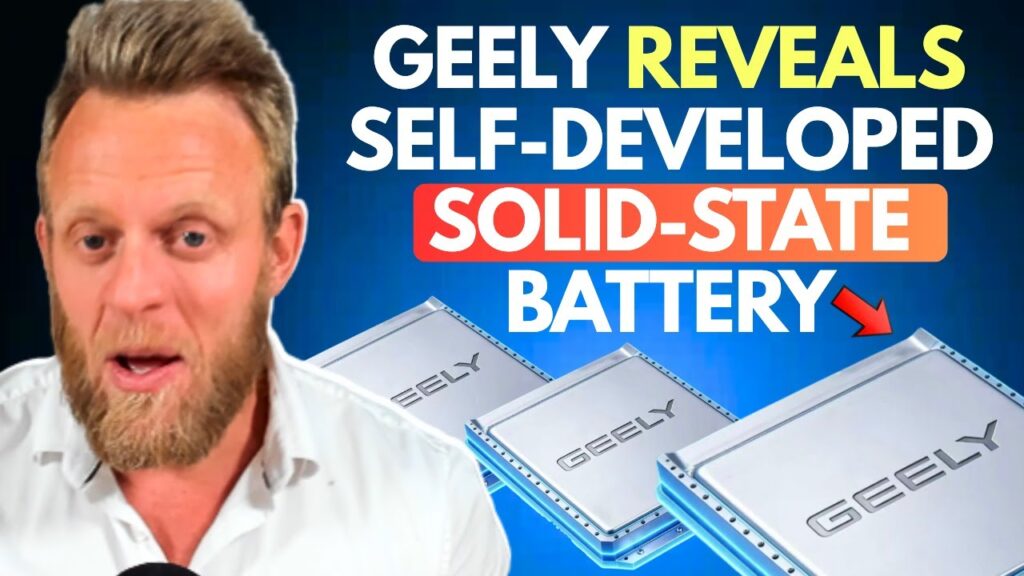 Geely’s Homegrown Solid-State Battery Pack Hits 400 Wh/kg, Goes in Cars ...