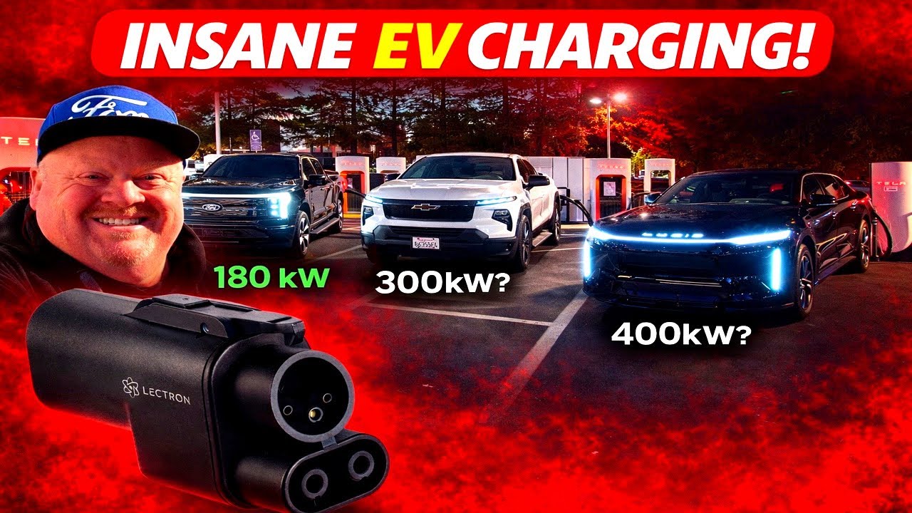 Worlds First True Tesla V4 Supercharger - Can Lucid, Lightning, Lectron ...