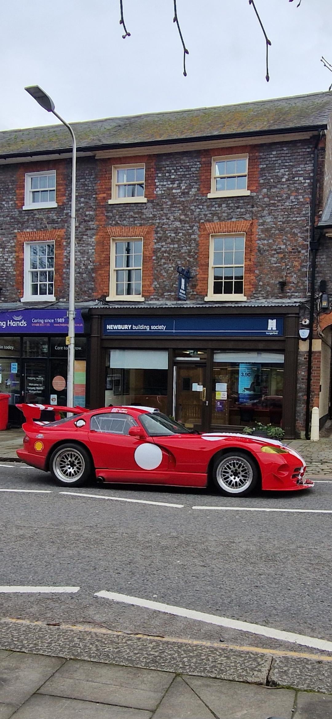 Maybe not rare in the USA but didn't expect to see a [Dodge Viper] in a ...