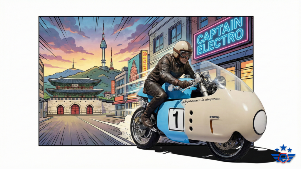 The $50k Electric Motorcycle With 150 MPH Speed — Captain Electro - EVSHIFT