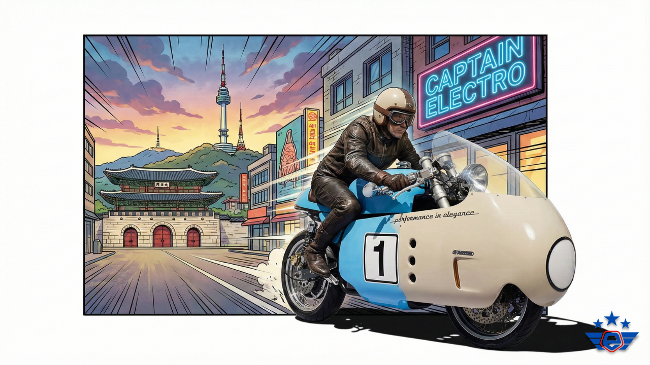 The $50k Electric Motorcycle With 150 MPH Speed — Captain Electro - EVSHIFT