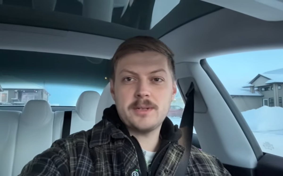 Canada man who regularly drives a 2024 Tesla Model 3 LR AWD in -40°F ...
