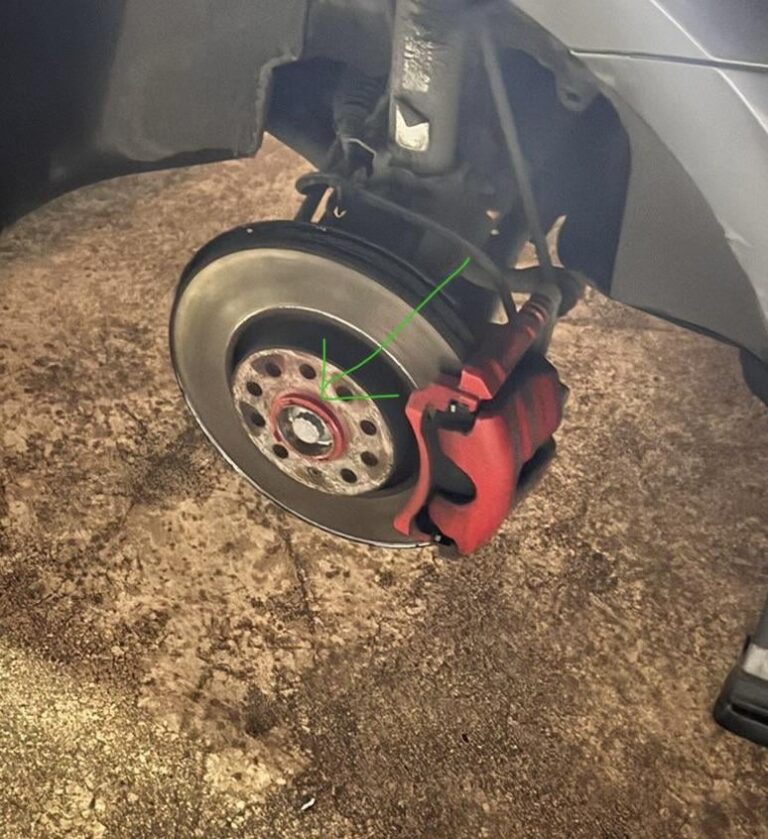 What is this and should it be there? Can’t fit my spare wheel because ...