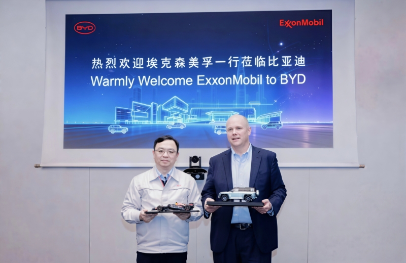 BYD and ExxonMobil extend hybrid tech partnership in China - EVSHIFT