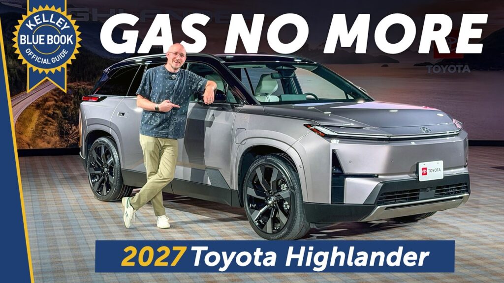 The 2027 Toyota Highlander Goes Electric! | First Look - EVSHIFT