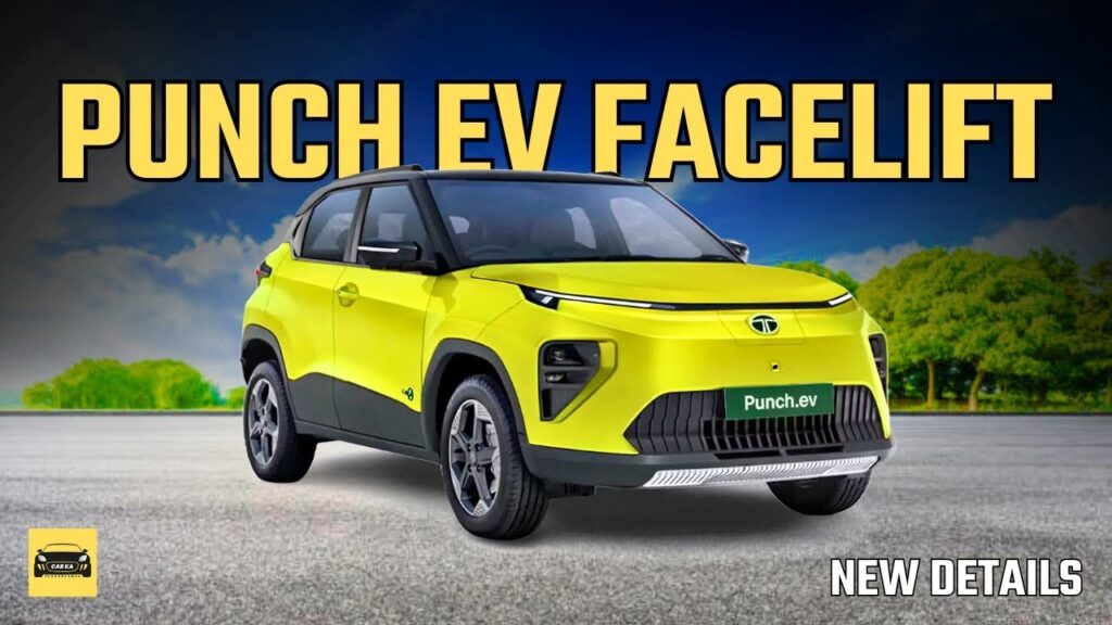 Tata Punch EV Facelift 2026 : 45kWh Battery, 489km Range & Lifetime ...