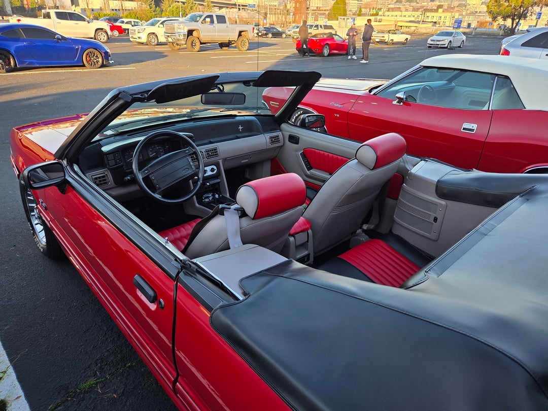 1990 Ford Mustang GT Convertible - Tacoma Cars and Coffee @ LeMay ...