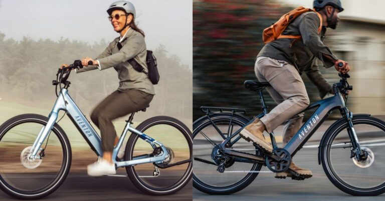 Aventon spring sale drops the Level 3 and Pace 4 smart e-bikes to their ...