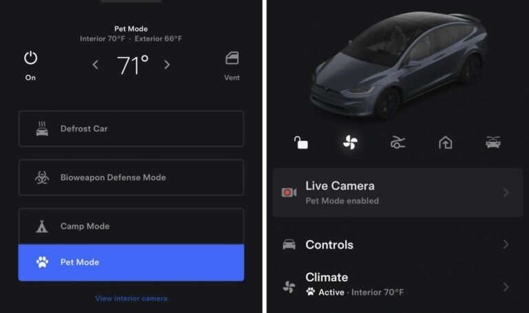 Tesla Rebrands Dog Mode to Pet Mode, Adds New Features - EVSHIFT