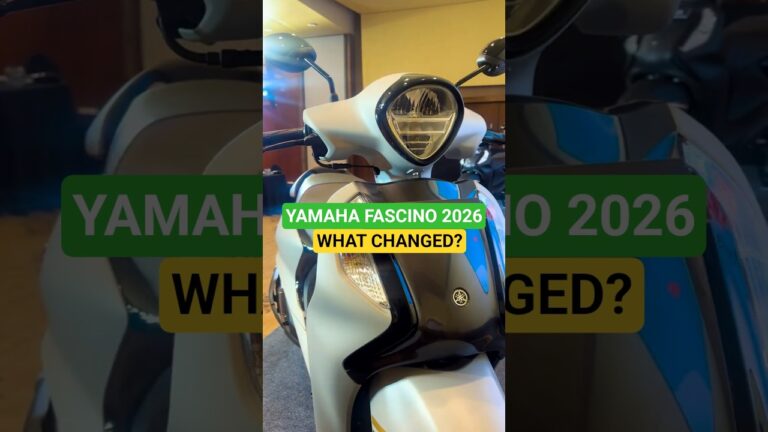 Fascino 2026 First Look | Subtle Update or Big Change? - EVSHIFT