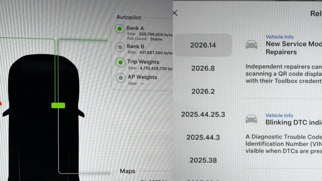 Spring Update 2026.14: Tesla improves Service Mode for independent ...
