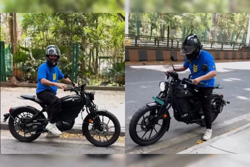 Ultraviolette CEO Rides Flying Flea; Welcomes Royal Enfield To The ...