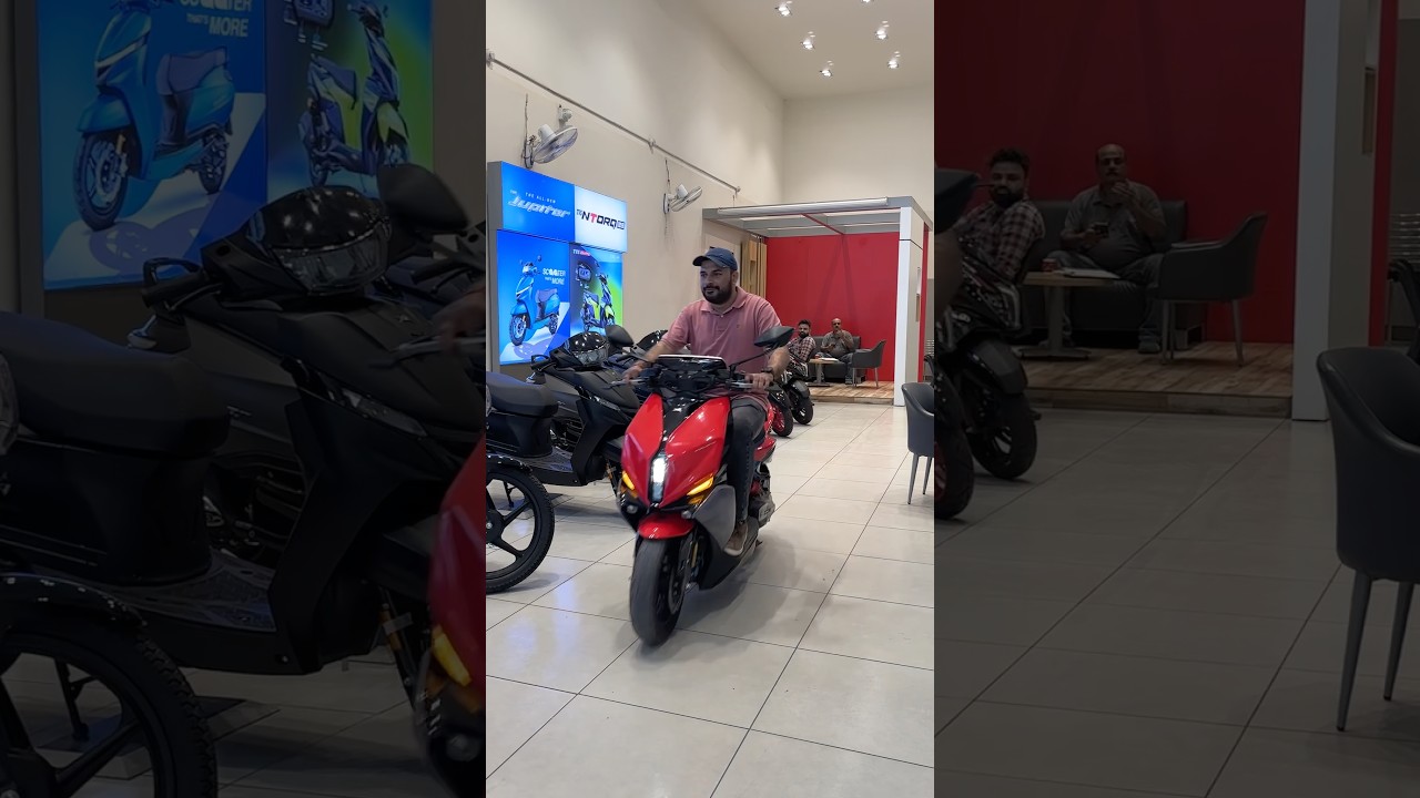 New TVS X Electric Scooter | Test Ride #tvsX #tvselectricscooter # ...
