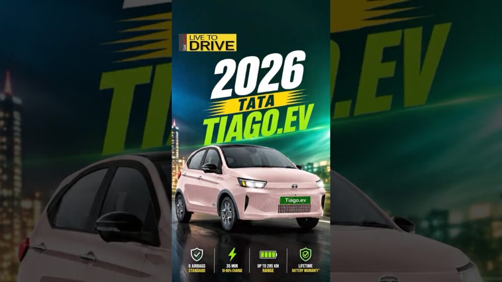 2026 Tata Tiago.ev: Best Affordable Electric Car in India? - EVSHIFT