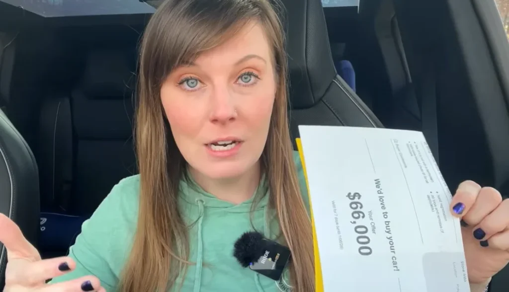 US woman takes Tesla Cybertruck for appraisal at CarMax it gives her a ...