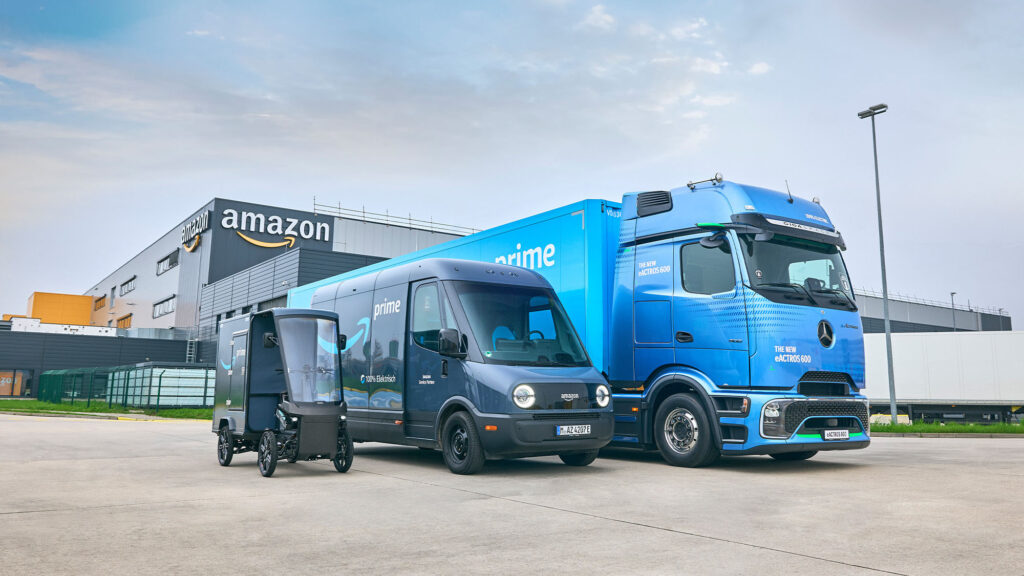 Amazon Tops 50,000 Electric Vans, More Than Half From Rivian - EVSHIFT