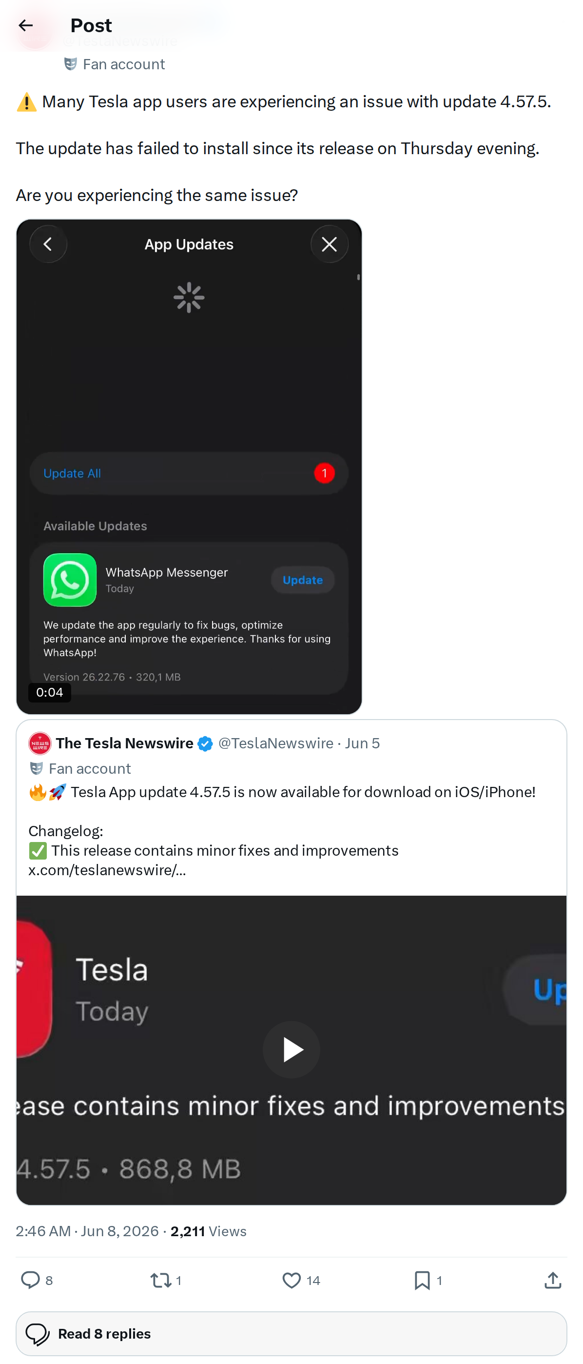 Tesla App 4.57.5 Stuck in Update Loop: How to Fix It - EVSHIFT